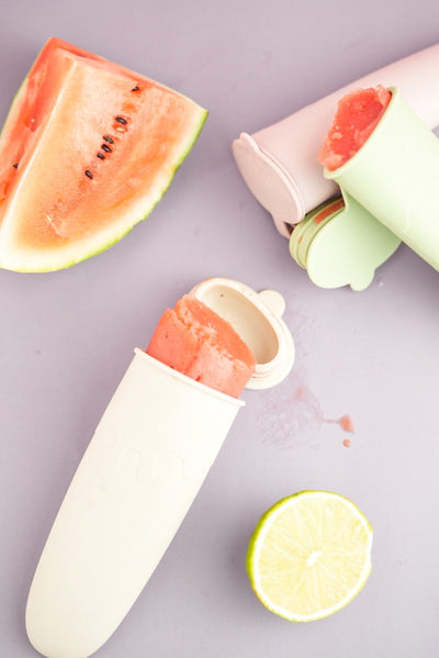 Isglass - med jordgubb och vattenmelon – Knatteplock