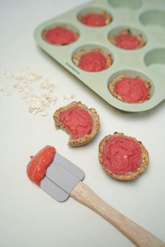 Oat boats with berries – Knatteplock